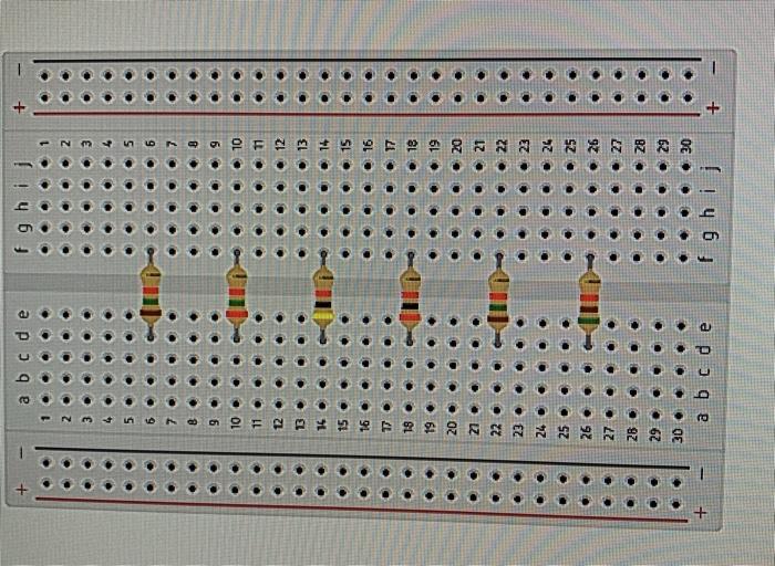 Solved draw the given circuit on TinkerCad on a small | Chegg.com