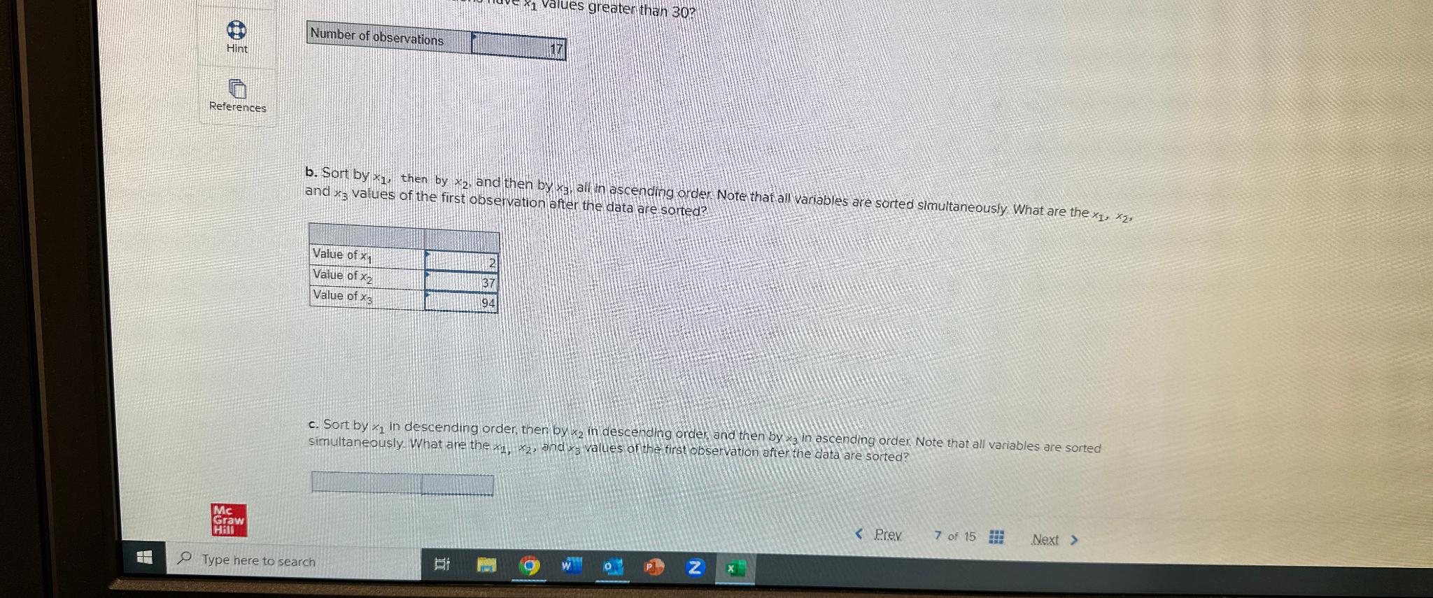 Solved B ﻿sort By X1 ﻿then By X2 ﻿and Then By ﻿all In 