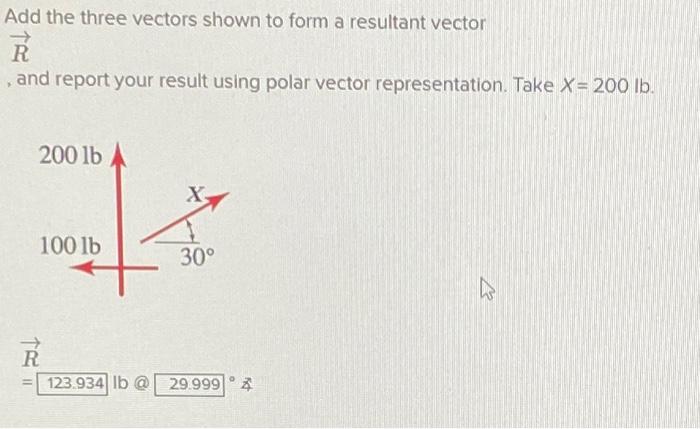Solved Add the three vectors shown to form a resultant | Chegg.com