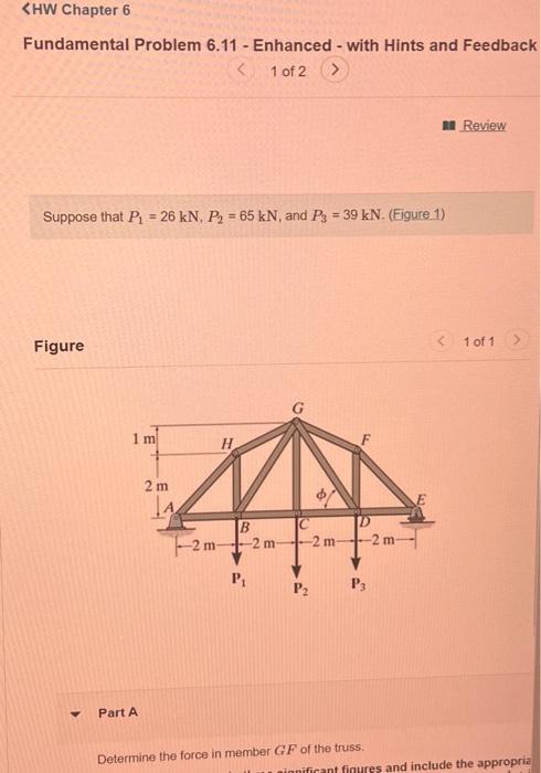 Solved Suppose that P₁ = 26 kN, P2 = 65 kN, and P3 = 39 kN. | Chegg.com