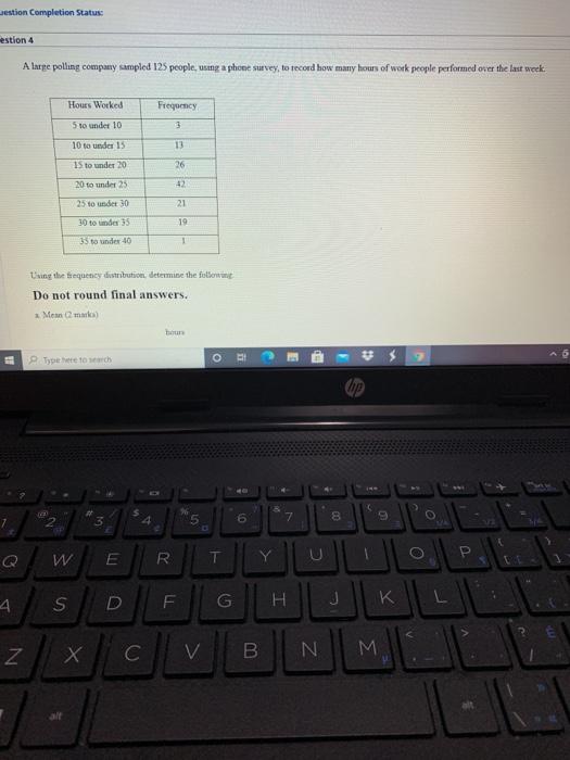 Solved estion Completion Status: estion 4 A large polling | Chegg.com Solved estion Completion Status: estion 4 A large polling | Chegg.com