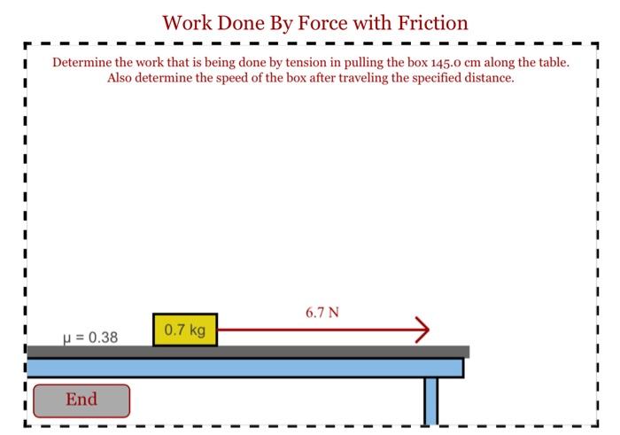 Solved Work Done By Force with FrictionDetermine the work | Chegg.com