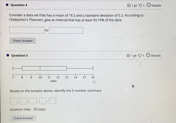 Solved Consider a data set that has a mean of 19.2 and a | Chegg.com