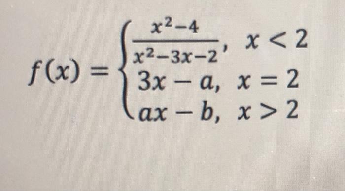 Solved find values of a and b (constants) which make f(x) | Chegg.com