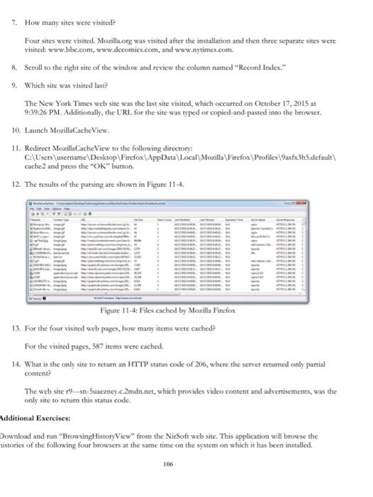 Solved Digital Foecnivics Wecklbook: Activity 11-2: | Chegg.com