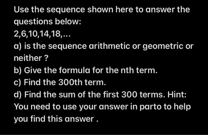 Solved Use the sequence shown here to answer the questions | Chegg.com
