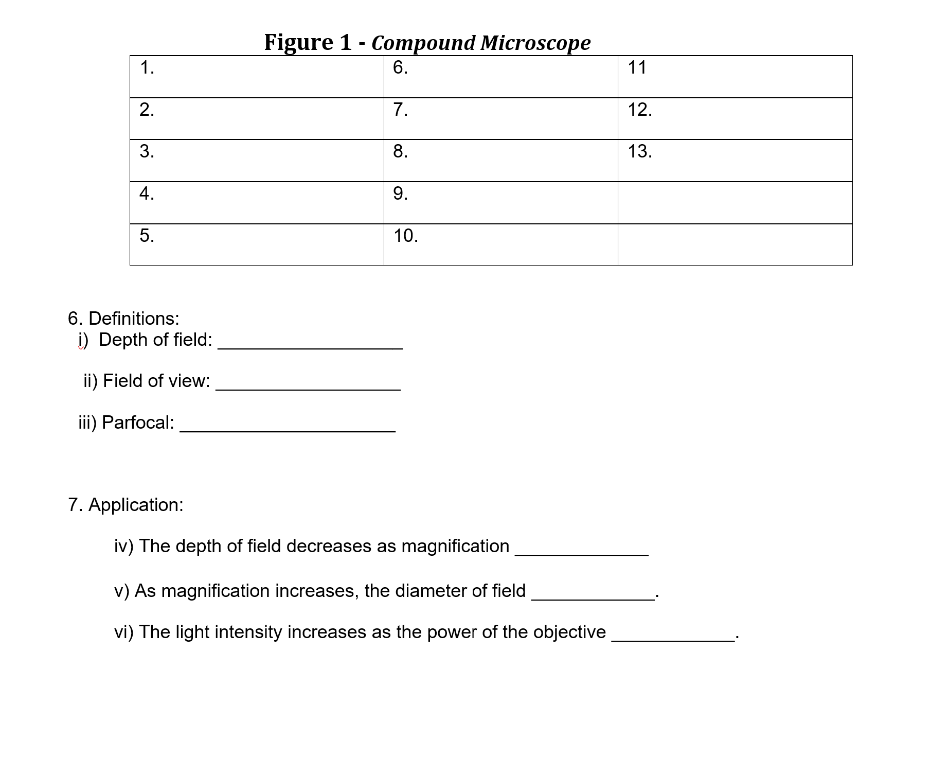 Solved 6 ﻿and 7 ﻿onlyFigure 1 - ﻿Compound | Chegg.com