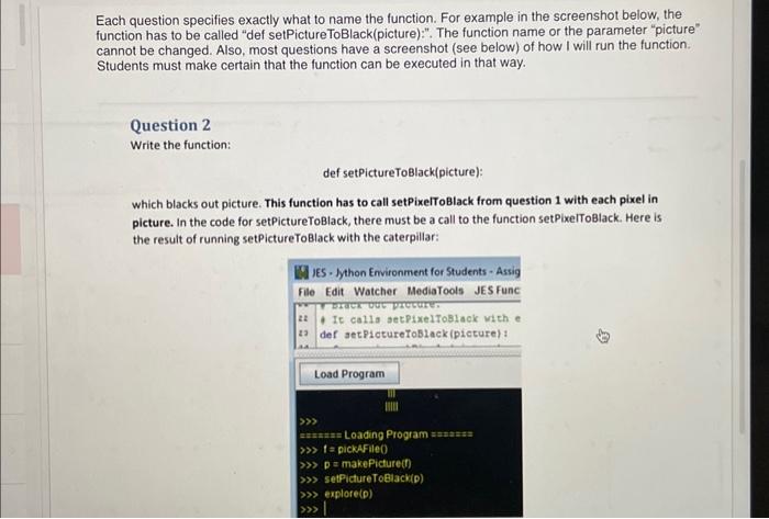 Solved using JES write a function using the following | Chegg.com