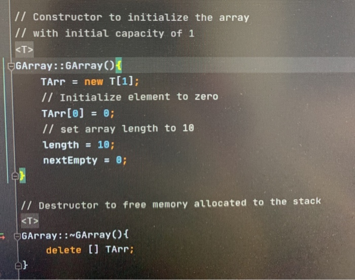 Solved Implement A Stack Class You Can Use Int As The Item 6081