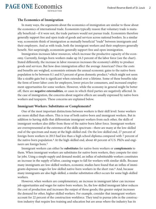 Solved Read the case study: "The Economics of Immigration: A | Chegg.com