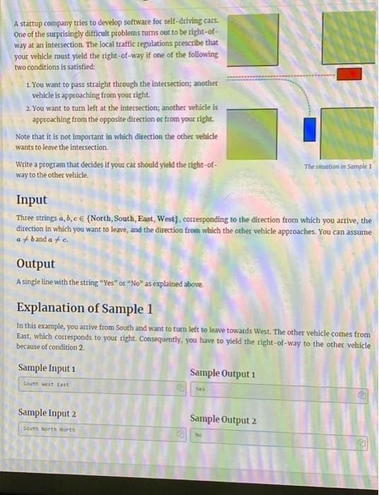 Solved A startup company tries to develop software for | Chegg.com