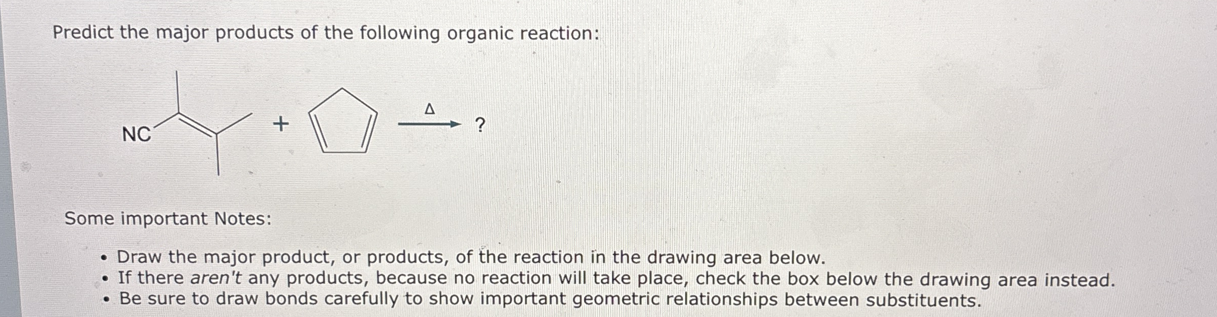 Solved Predict the major products of the following organic | Chegg.com