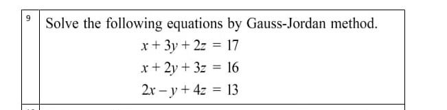 Solved \begin{tabular}{|l|l|} \hline & Solve the following | Chegg.com