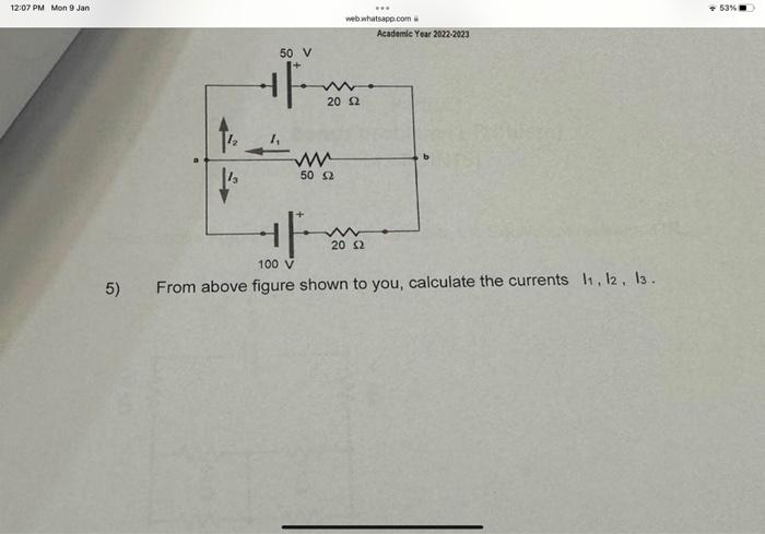 Solved From above figure shown to you, calculate the | Chegg.com