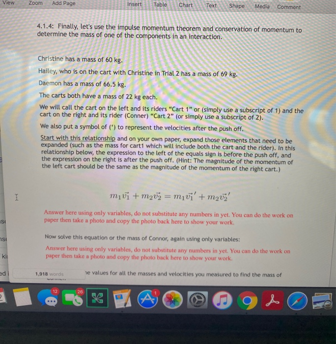 View Zoom Add Page Insert Table Chart Text Shape | Chegg.com