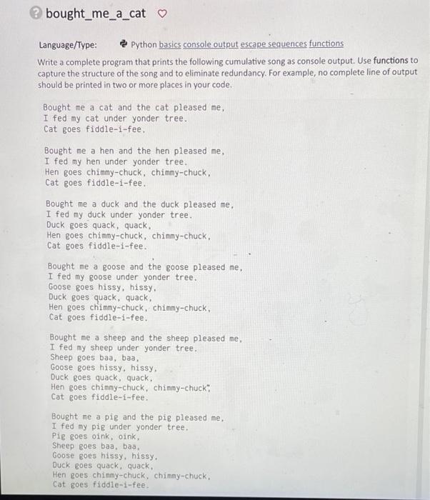 Solved Language/Type: Write a complete program that prints | Chegg.com