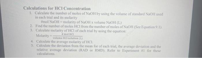 Solved Part I: Standardization of NaOH Using KHP 1. Under | Chegg.com