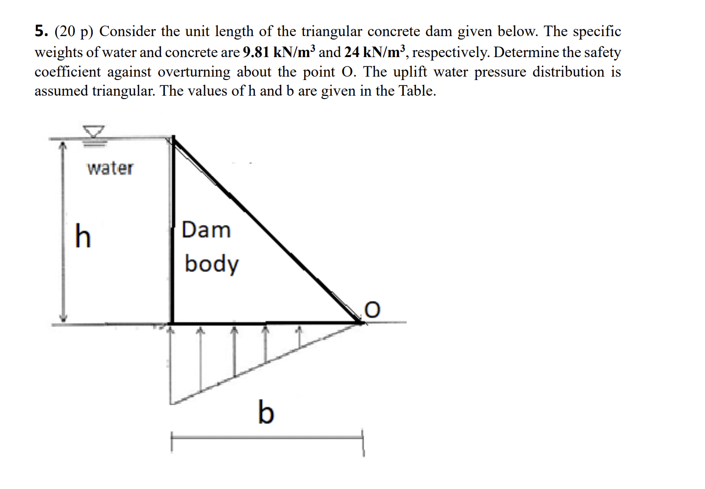 Solved (20p) ﻿Consider the unit length of the triangular | Chegg.com