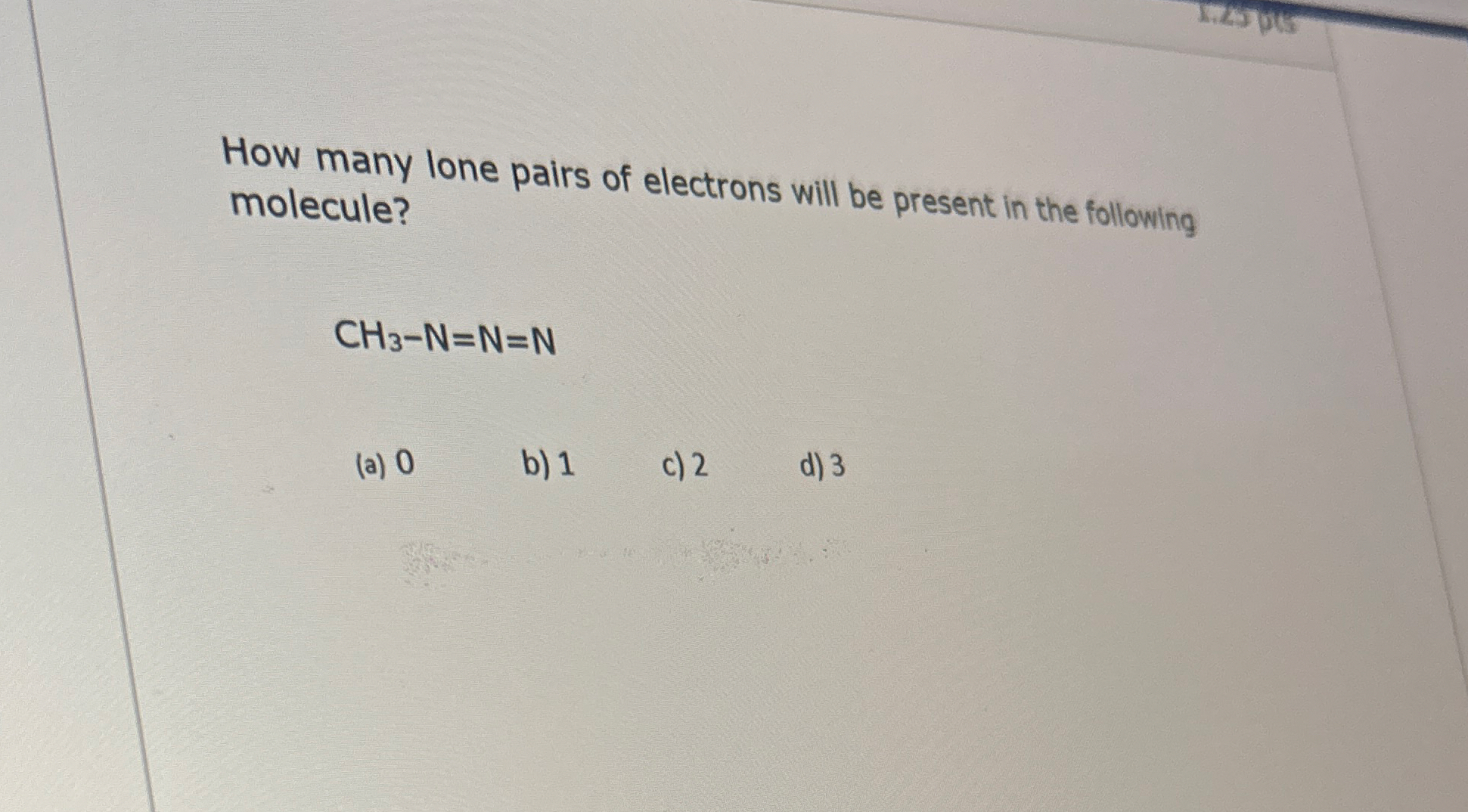 How many lone pairs of electrons will be present in | Chegg.com