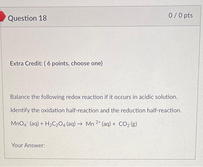 Solved Consider the following balanced reaction: MM of | Chegg.com