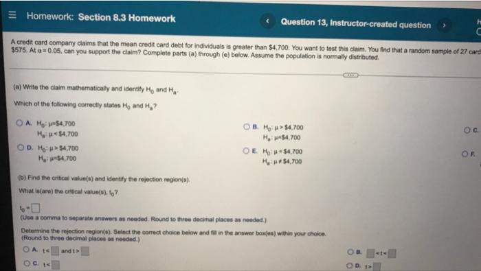 Solved Homework Section 8 3 Homework Question 13