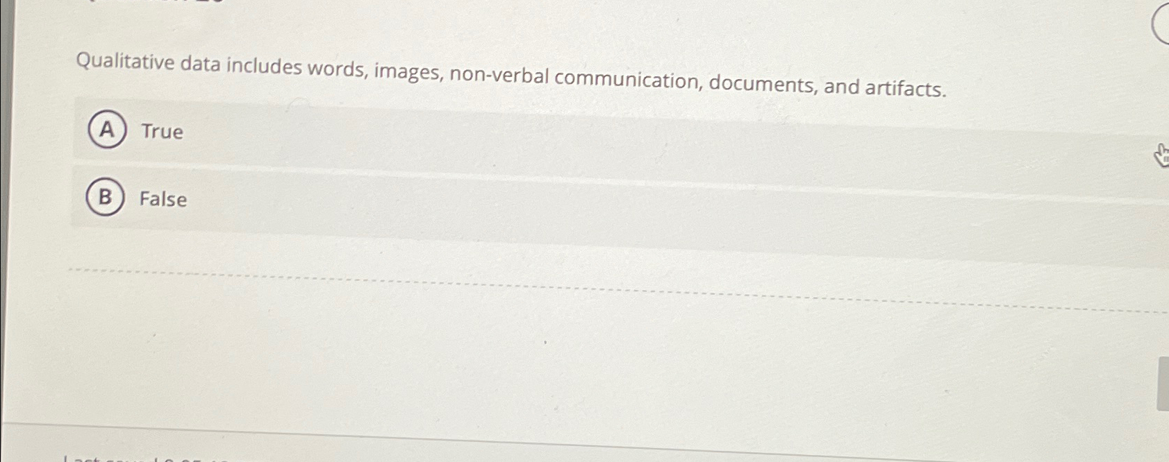 Solved Qualitative data includes words, images, non-verbal | Chegg.com