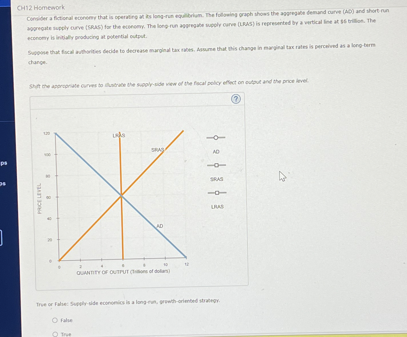 Solved CH12 ﻿HomeworkConsider a fictional economy that is | Chegg.com