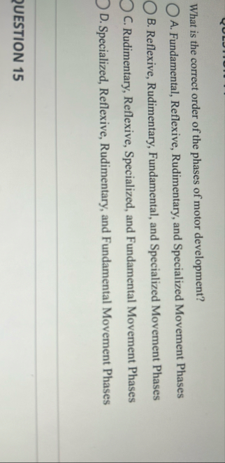 Solved What is the correct order of the phases of motor | Chegg.com