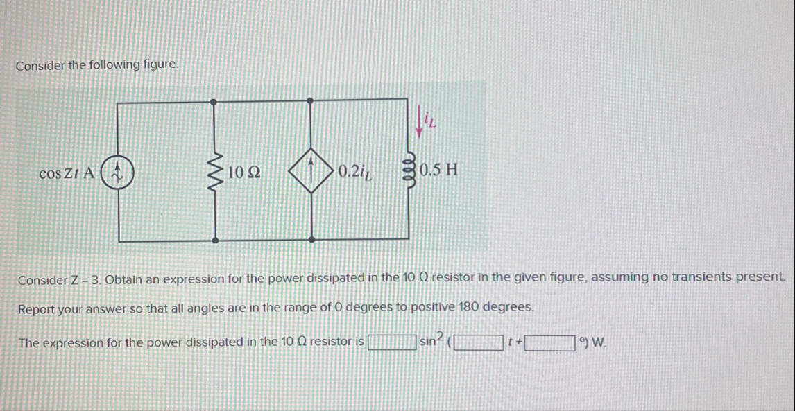Solved Consider the following figure.Consider Z=3. ﻿Obtain | Chegg.com