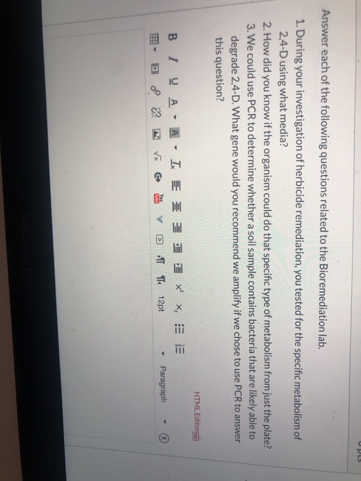Solved Answer each of the following questions related to the | Chegg.com