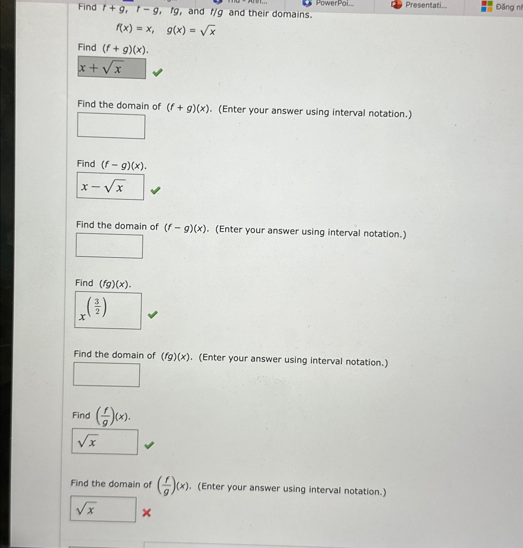 Solved Find t+g,t-g,tg, ﻿and tg ﻿and their | Chegg.com