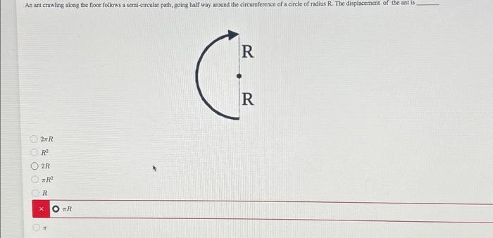 Solved An object is meving along a circular path and is | Chegg.com
