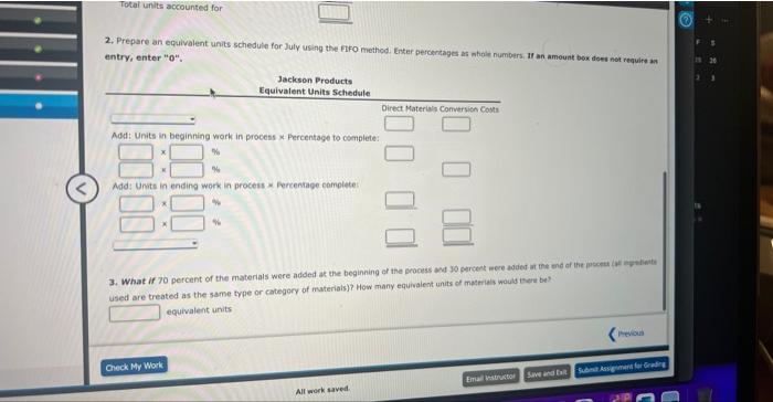 Solved Whit Information with EWIP. FrFO Method Whekson | Chegg.com