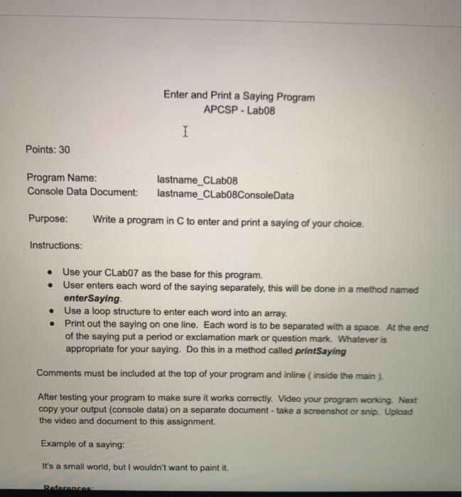 Solved I need some helo with this lab for my apcsp class. my | Chegg.com