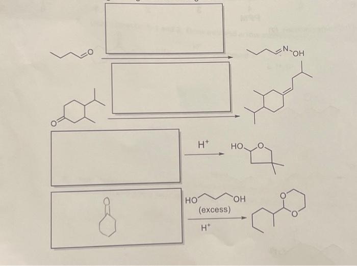 Solved 2. Fill in the missing starting material or reagent | Chegg.com