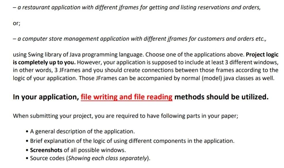 Solved - a restaurant application with different iframes for | Chegg.com