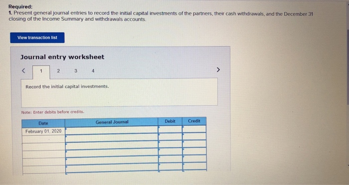 Solved On February 1, 2020, Tessa Williams and Audrey Xie | Chegg.com