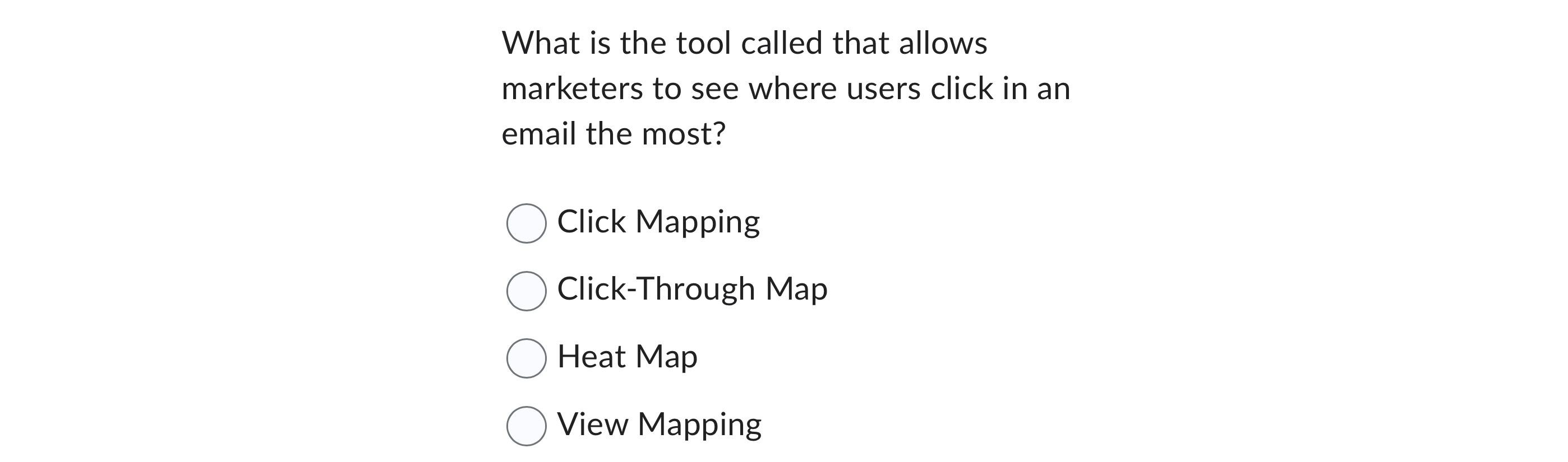 Solved What is the tool called that allows marketers to see | Chegg.com