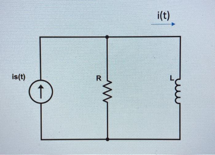 Solved In the given circuit, where R = 1 ohm and and L=1H, | Chegg.com