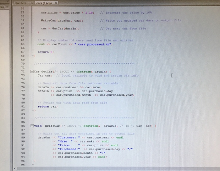 Solved the source code i have is what i'm suppose to fix for | Chegg.com