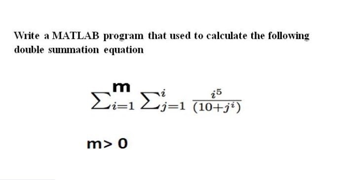 Solved Write A Matlab Program That Used To Calculate The 1310