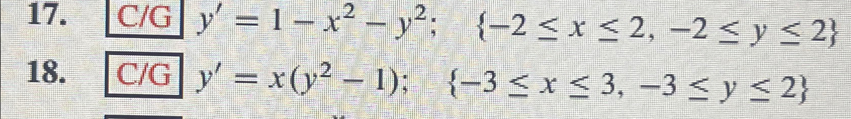 Solved In exercises 12–22, ﻿construct a direction field and | Chegg.com