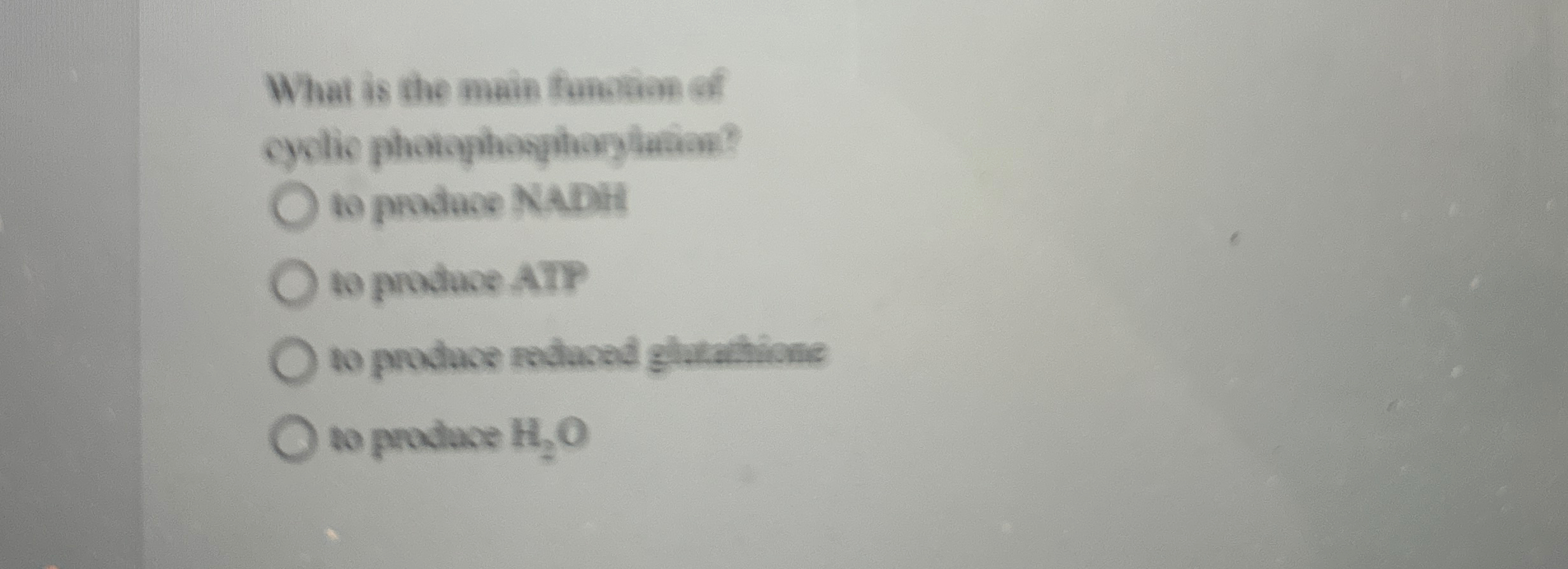 Solved What is the main flunotion of cyclic | Chegg.com
