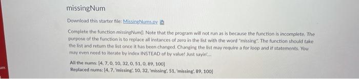 Solved Use Functions Loops And Conditionals As Appropriate 3278