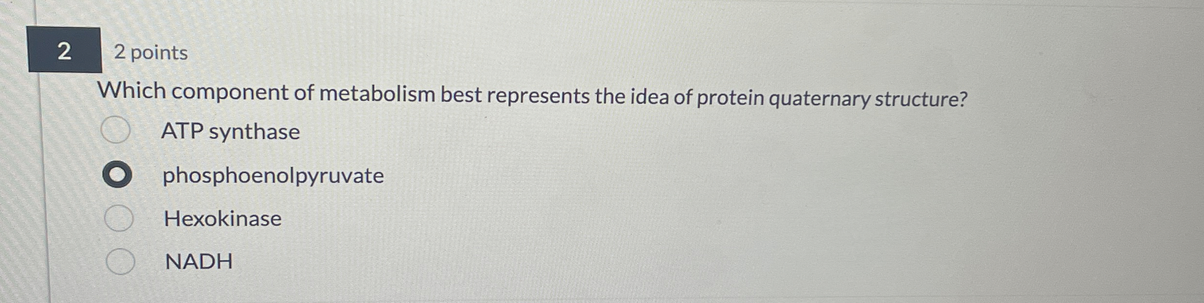 Solved 2 2 pointsWhich component of metabolism best | Chegg.com Solved 2 2 pointsWhich component of metabolism best | Chegg.com