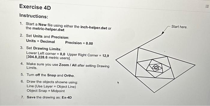 Solved Instructions: 1. Start a New file using either the | Chegg.com
