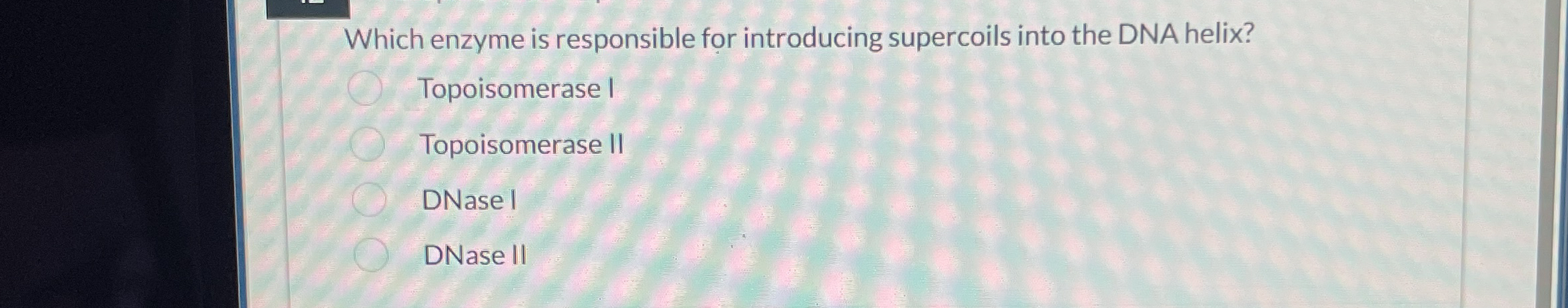 Solved Which enzyme is responsible for introducing | Chegg.com