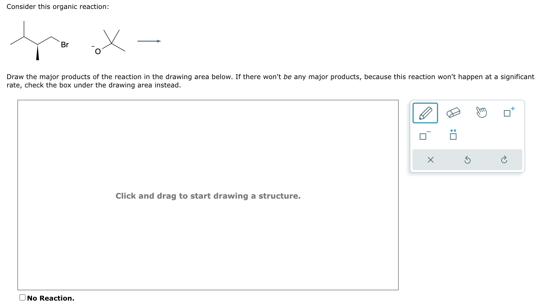 Solved Draw the major products of the reaction in the | Chegg.com