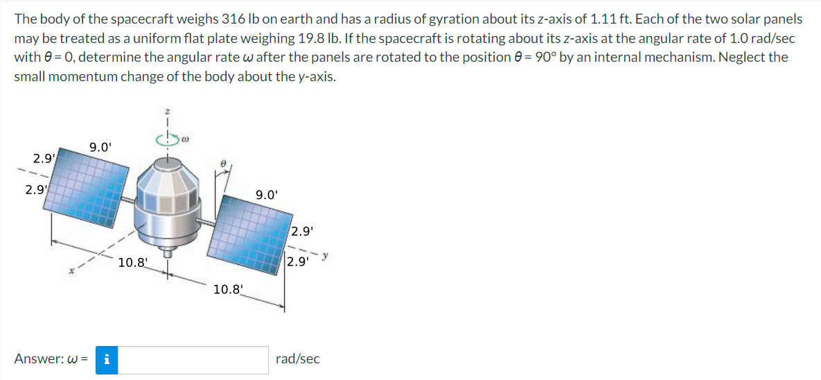 Solved The body of the spacecraft weighs 316lb ﻿on earth and | Chegg.com