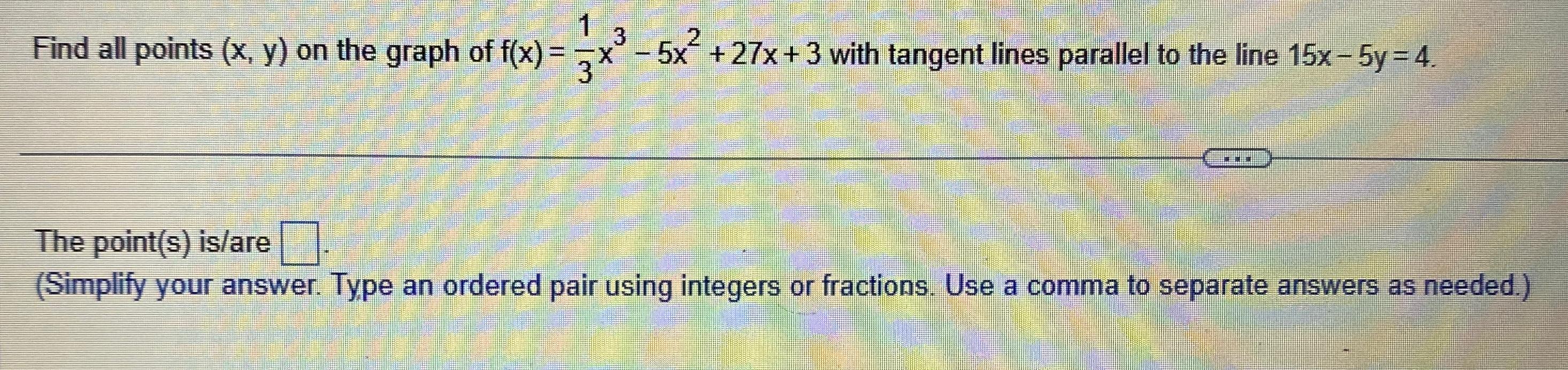 Solved Find all points (x,y) ﻿on the graph of | Chegg.com